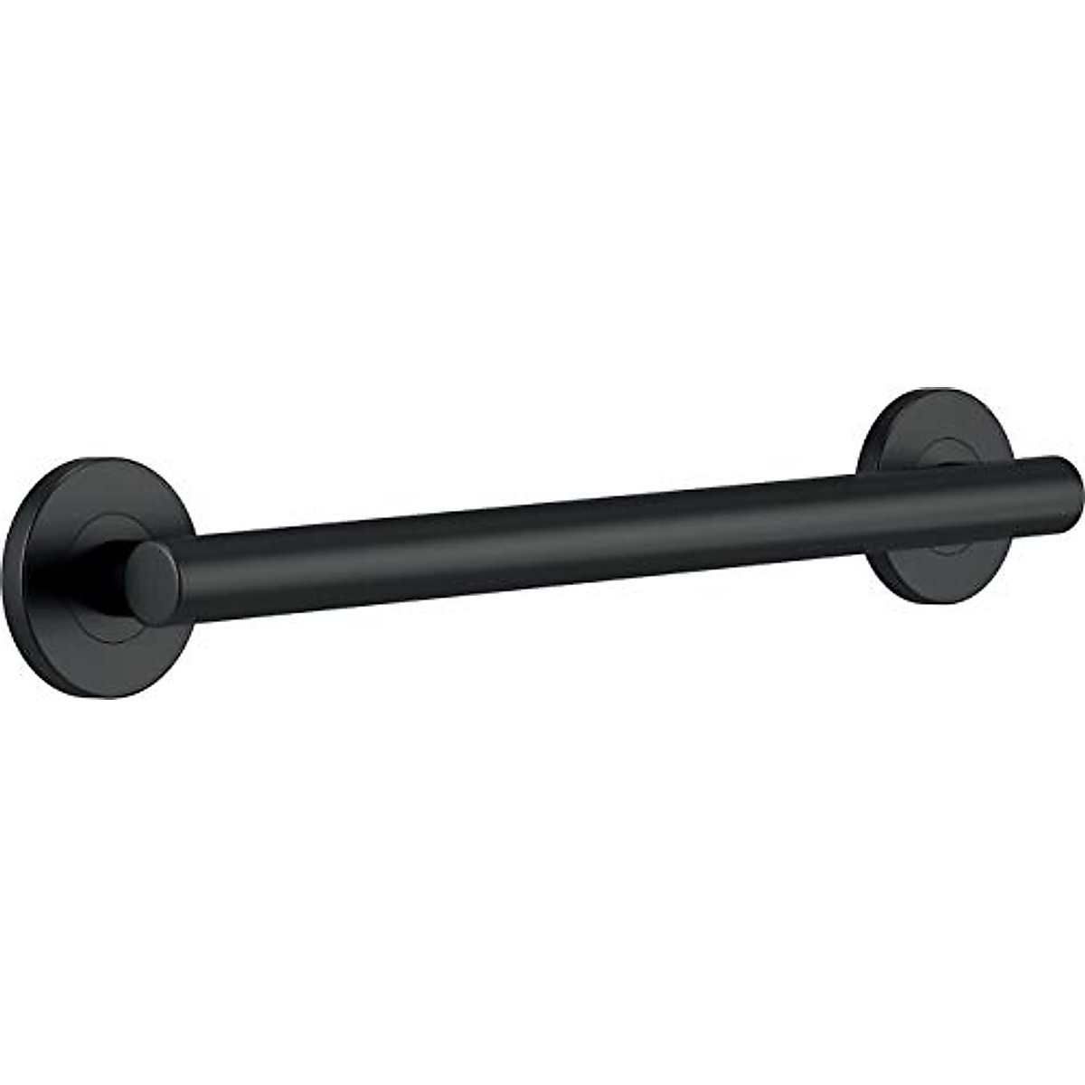Delta Faucet 41818-BL Contemporary Concealed Screw ADA-Compliant Decorative Grab Bar, 18", Matte Black, 18 In
