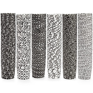 Hiceeden 300 Pcs Paper Cake Baking Cups, 5 Oz Greaseproof Muffin Liners Disposable Cupcake Wrappers Black & White for Birthday, Wedding, Baby Shower, Holiday