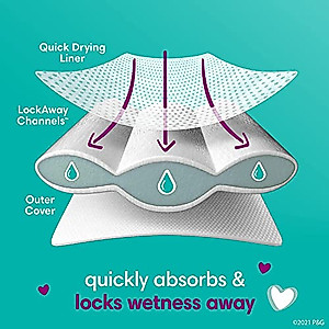 Diapers Size 6, 108 Count - Pampers Cruisers Disposable Baby Diapers, (Packaging May Vary)