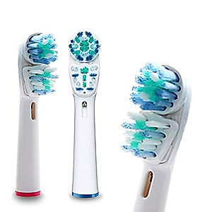 Double Clean Brush Heads, Compatible with Braun Oral-B Dual Clean Electric Toothbrush - Pack of 20