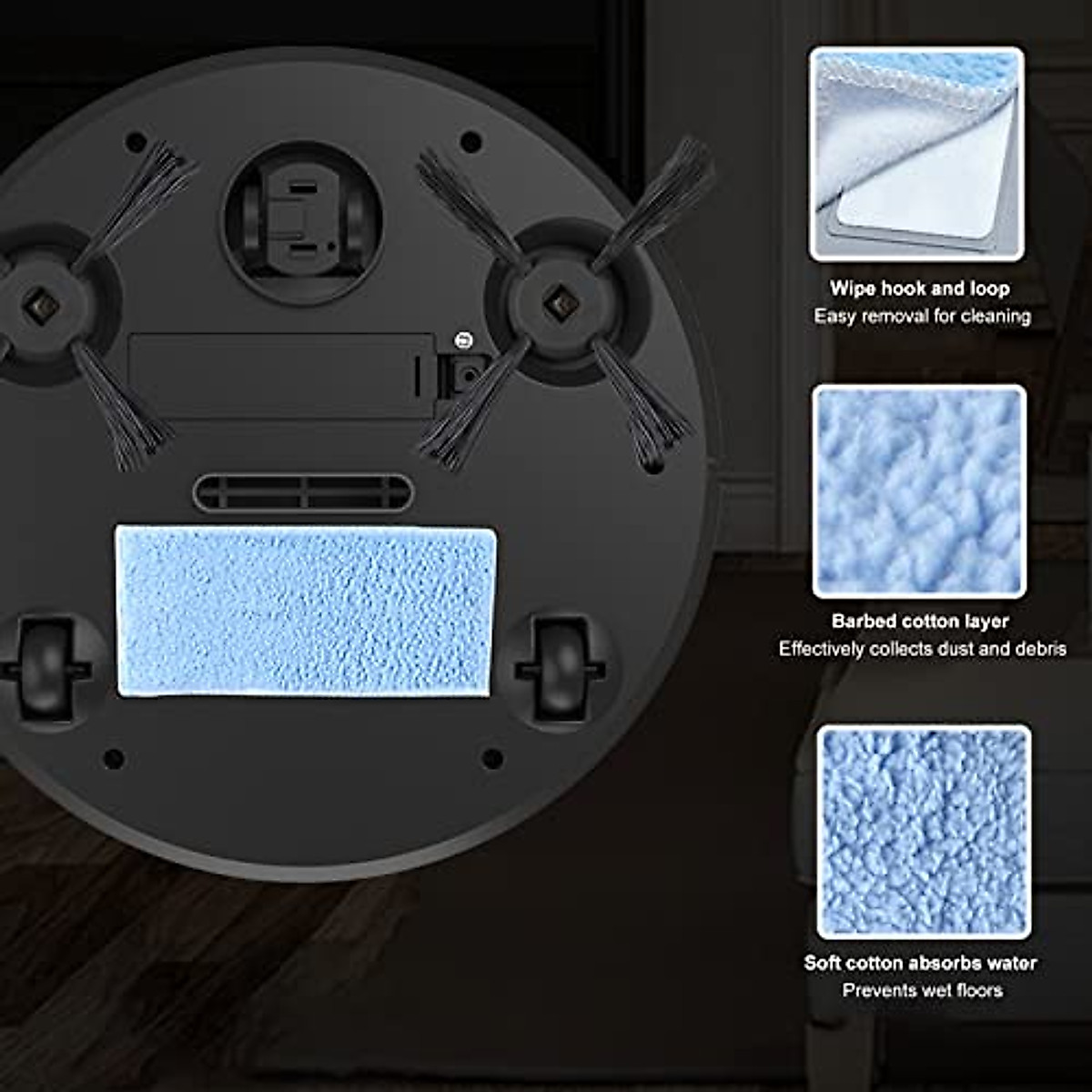 Sweeping Robot USB for Mini Sweeper Cleaner Home USB 40Db for Noise Product Robotic Vacuums
