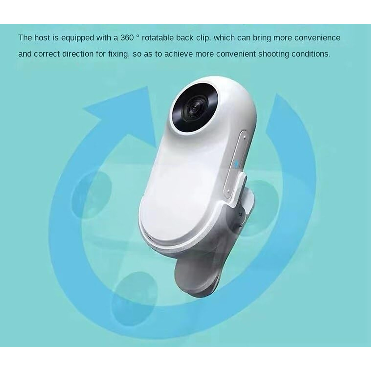360-degree Rotating Magnetic HD Sports Camera