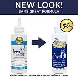 Aleene's Jewel-It Embellishing Glue, 4 Ounces, Clear, 4 Fl Oz