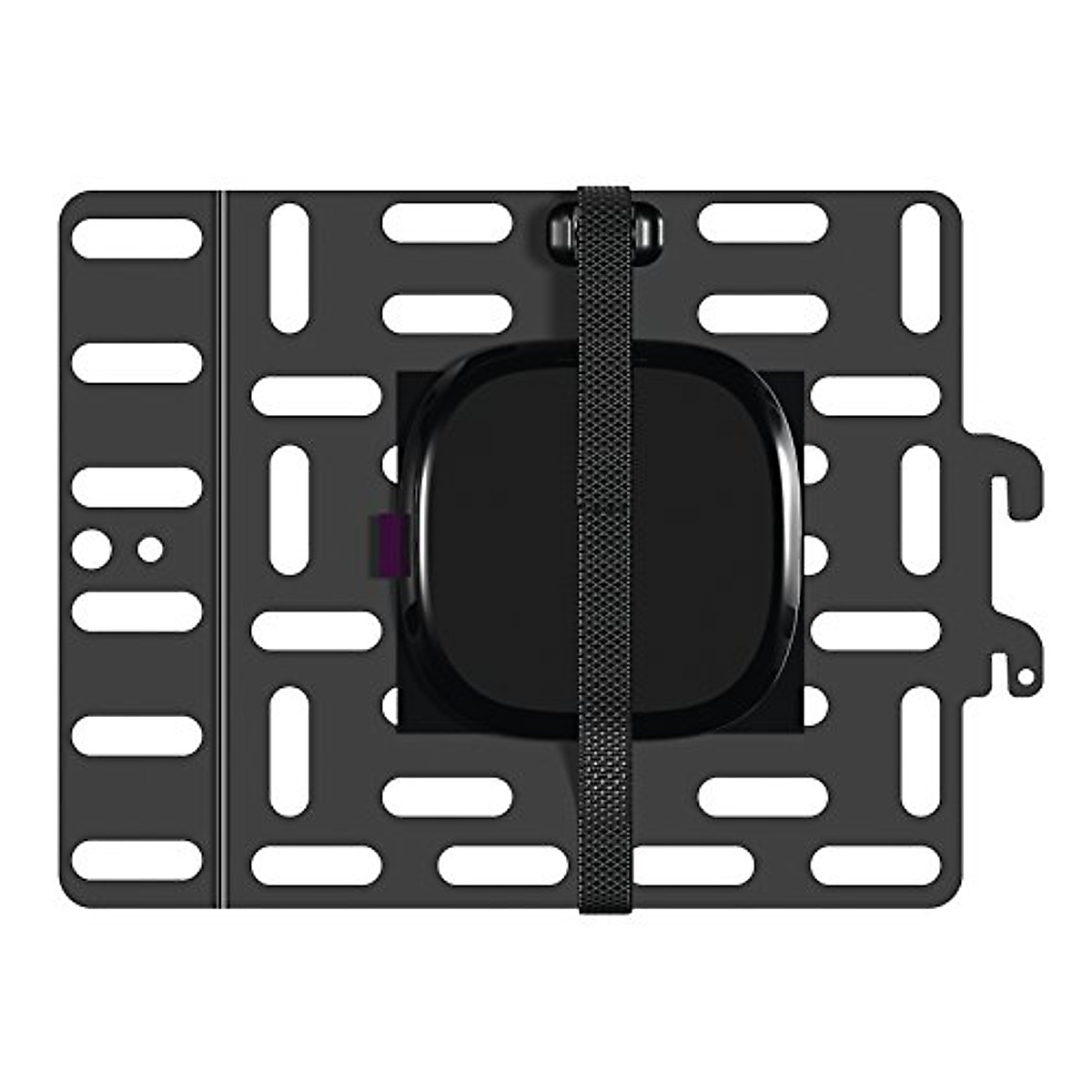 Sanus SASP1-B1 Streaming Media Player Mounting Bracket Hides Most Small Devices Up to 3 lbs. Behind Your TV - Apple TV Roku Fire TV etc. - SASP1-B1 Black