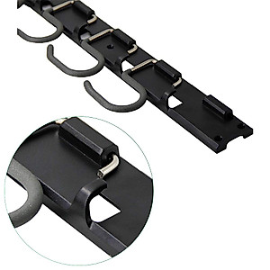 Twinkle Star Garage Tool Organizer Wall Mount, Mop Broom Holder, Wall Holders for Tools, 4 Pack