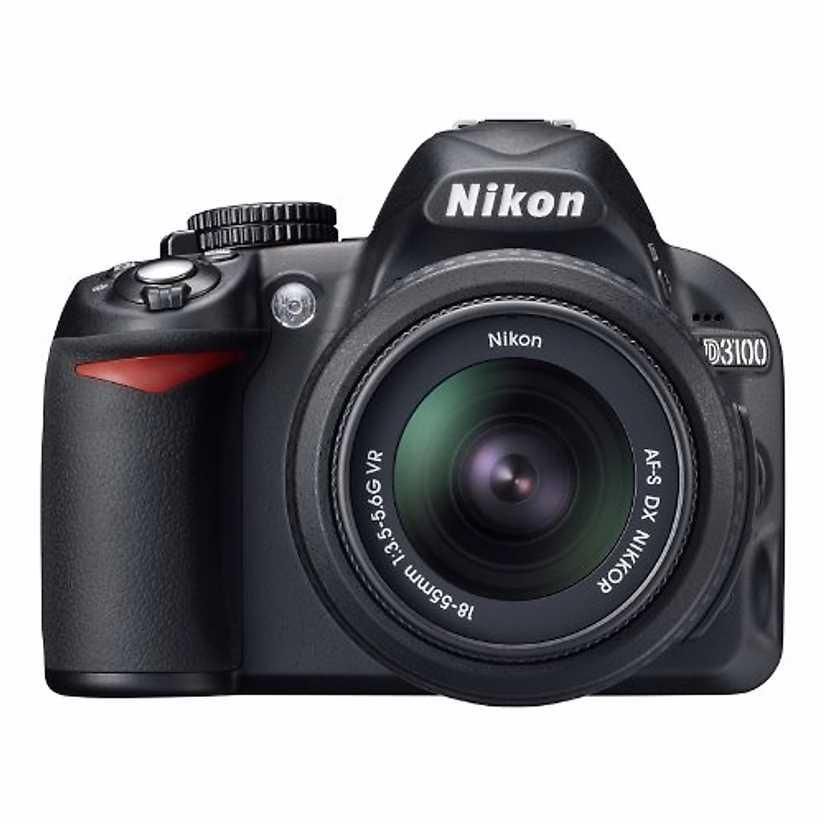 Nikon D3100 14.2MP DSLR Camera with AF-S DX 18-55mm f/3.5-5.6 VR Zoom Lens - (Black) (Discontinued) (Renewed)