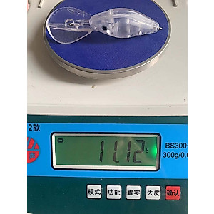 New 10PCS Unpainted Fishing Blanks Crankbait 9.7cm 11g topwater Artificial Bait Fishing Lures Blank Minnowbait Hard unpainted Artificial Bait Bodies DIY Fishing Tackle Spoons with Free Eye