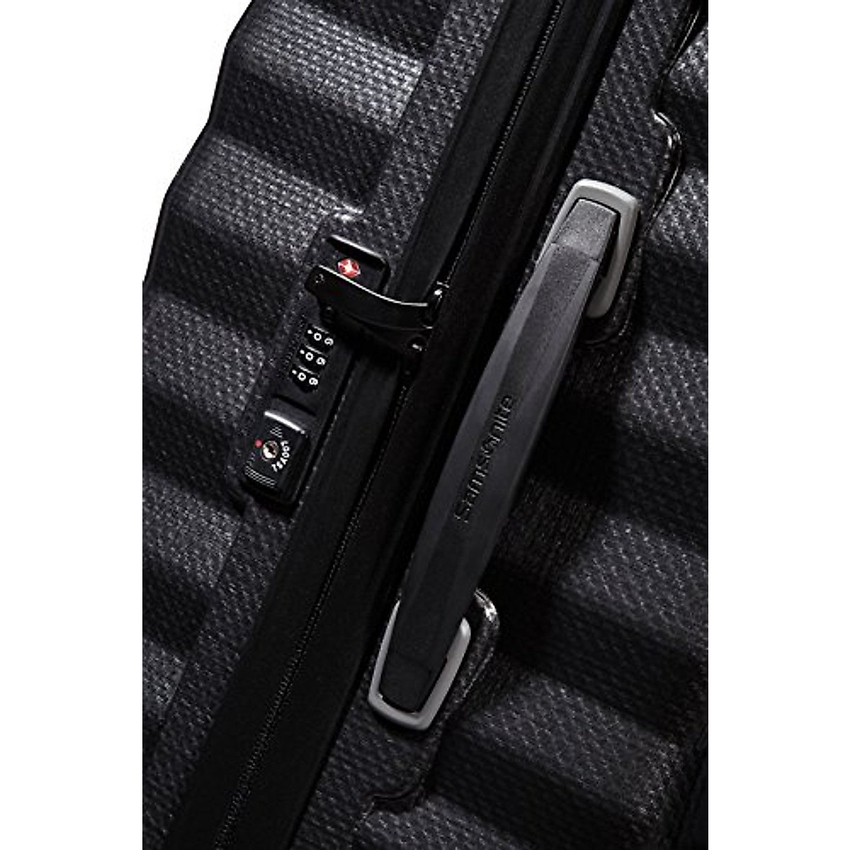 Samsonite Lite-Shock Hand Luggage, 55 Centimeter Cabin Spinner, 36 Liters, Black