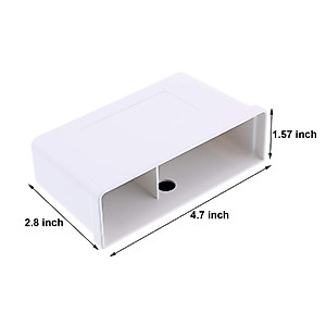 Boao Whiteboard Magnetic Plastic Holder, 8 Pieces Colorful Magnetic Markers with Eraser Cap, Magnetic Whiteboard Eraser for School Office Home 100th Day of School, 10 Pieces Totally