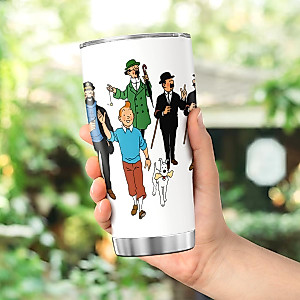 KINGGGGG Tumbler 30 Oz Stainless Friends Coffee with Lid and Straw Insulated Steel