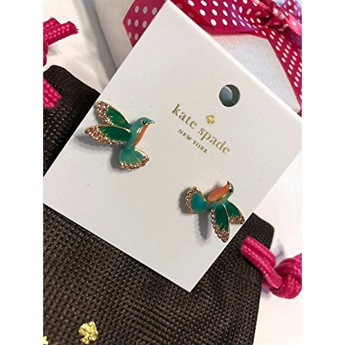 Kate Spade New York Scenic Route Hummingbird Stud Earrings O0RU2496