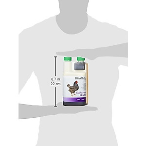Hilton Herbs Daily Hen Health Herbal Health Supplement for Poultry & Birds, 1.05 pt ( 500ml) Bottle