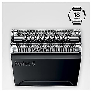 Braun Series 5 Electric Shaver Replacement Head - 52B - Compatible with Electric Razors 5090/5190cc, 5040/5140s, 5030s, 5147s, 5145s, 5195cc, 5197cc