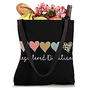 Registered Dietitian, Leopard professional Nutritionists Tote Bag