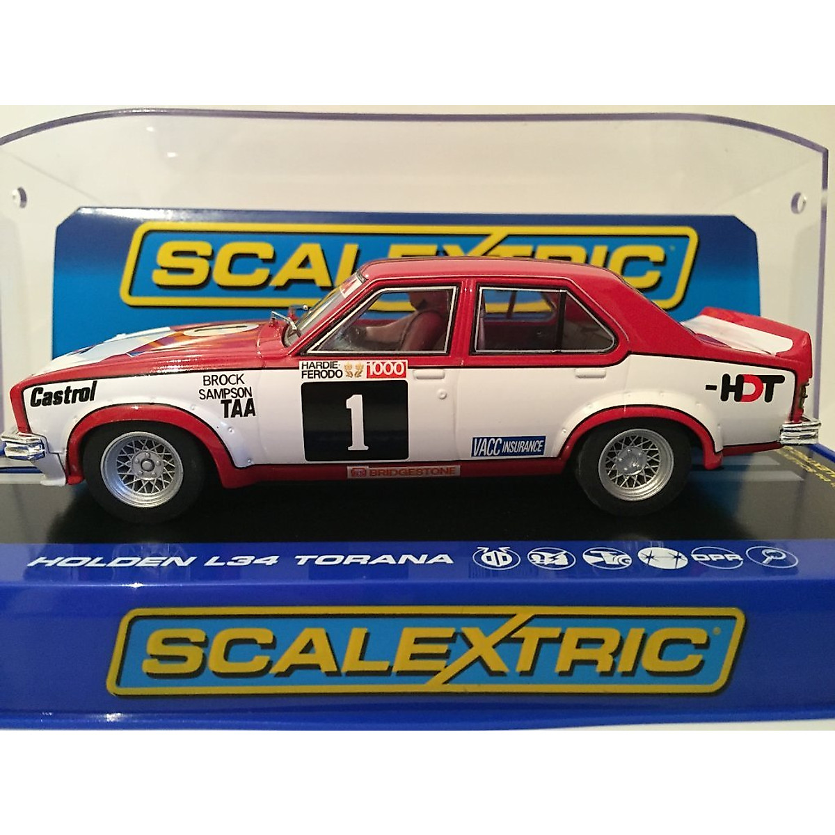 Scalextric C3492 Holden L34 Torana Brock & Sampson Slot Car (1:32 Scale)