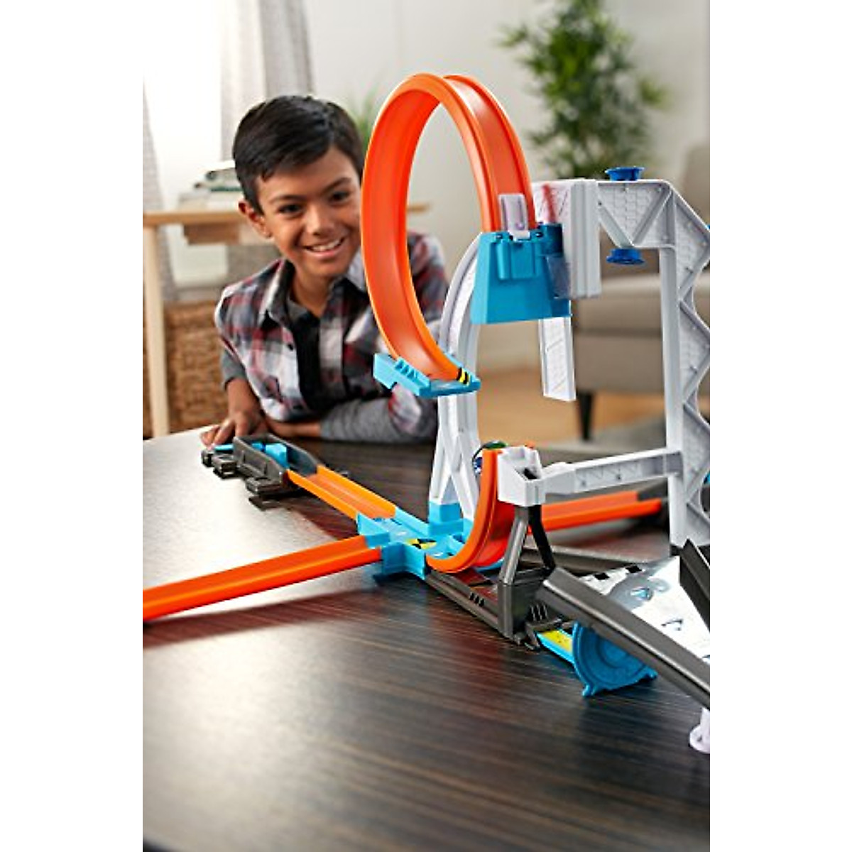 Hot Wheels DLF28 Track Builder System Stunt Kit Playset [Amazon Exclusive]