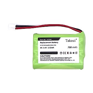 TAKOCI Replacement Battery for Baby Monitor Motorola MBP33 MBP36 MBP36PU,fits Part Number TFL3X44AAA900 CB94-01A