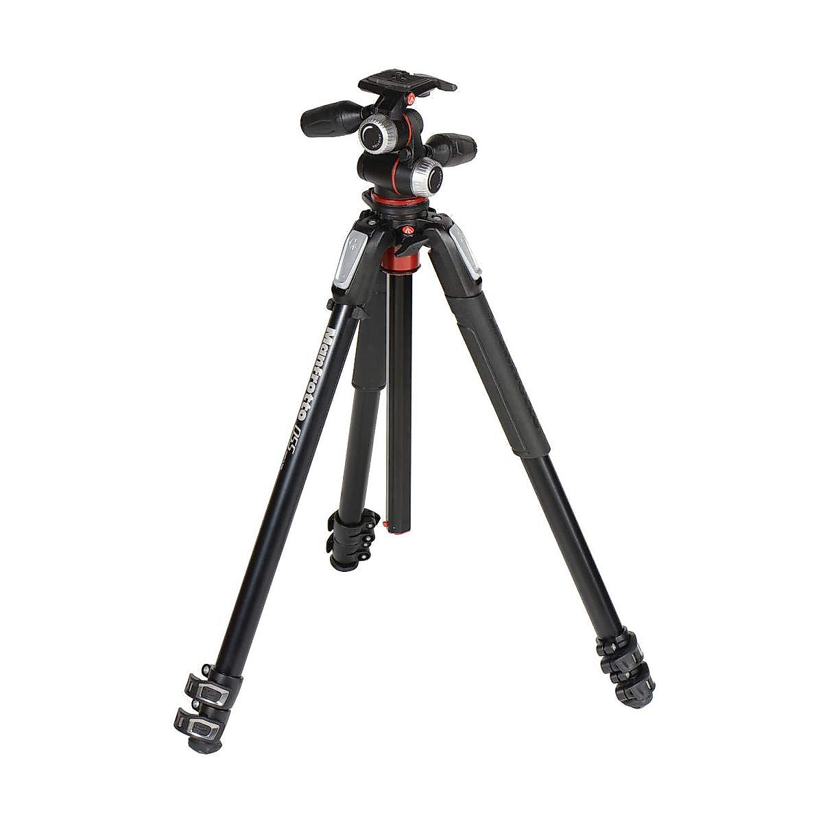 Manfrotto 055 3-Section Aluminum Tripod with 3-Way Head