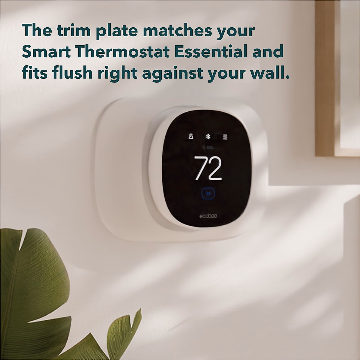 ecobee Trim Plate - Made for ecobee Smart Thermostat Essential - Programmable WiFi Thermostat Accessory