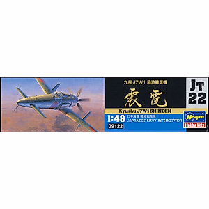 Hasegawa 1:48 Scale Kyushu J7W Shinden Model Kit