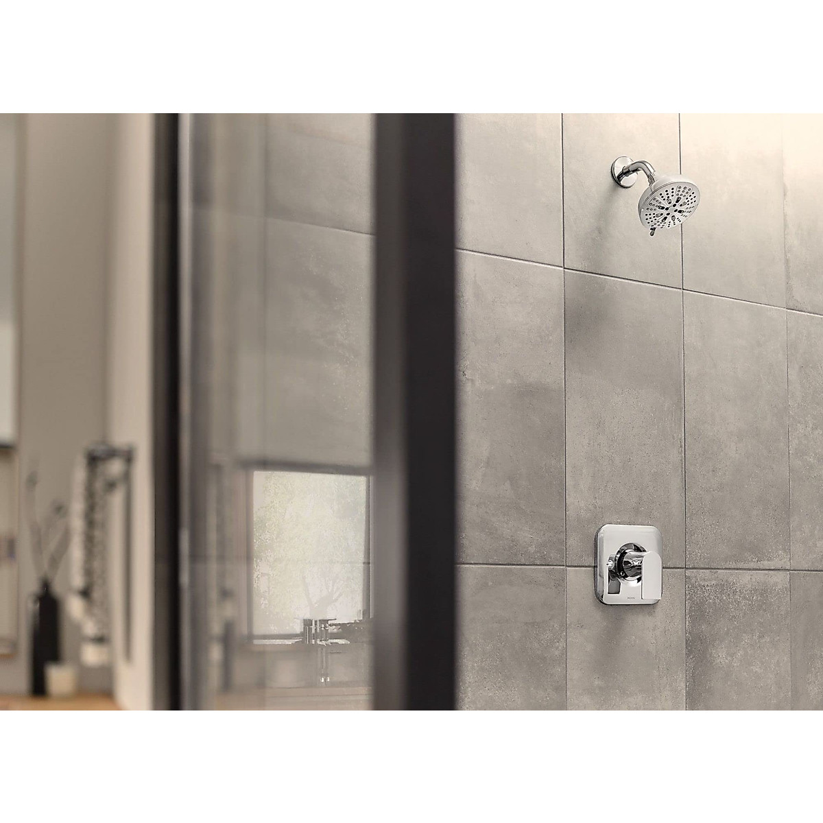 Moen Chrome Hydro Energetix Eight-Function Showerhead with Standard 5" Diameter Spray Head, 200W0