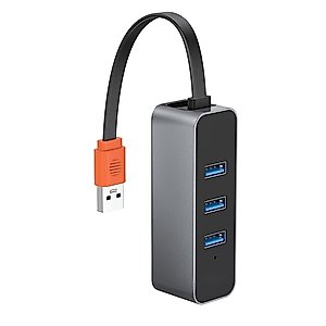 WJCCY USB 3.0 HUB USB A to RJ45 LAN Adapter Multi USB 3 USB 3.0 Hub Converter Dock USB Splitter