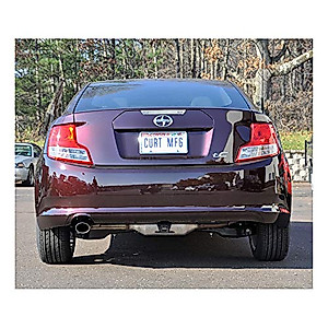 CURT 11087 Class 1 Trailer Hitch, 1-1/4-Inch Receiver, Fits Select Scion tC , Black