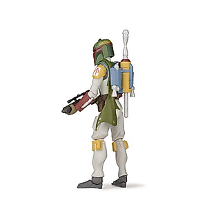 STAR WARS Galaxy of Adventures Boba Fett Toy 5-inch Scale Action Figure with Fun Projectile Feature, Toys for Kids Ages 4 and Up