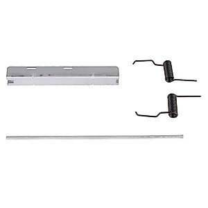 OCPTY Auto Center Console Lid Repair Kit for 2001 2002 2003 2004 2005 2006 2007 for GMC Sierra Silverado(Dark Grey)