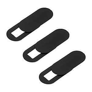 3 Pcs Lens Privacy Protection Computers Laptops Webcam Lid Camera Slide Tablet Protector Phone Slide Blocker Video Camera for Computer Webcam Blocker Cover Slider Ultra Thin Abs