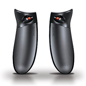 DreamGEAR (DRKJ0) Bionik QuickShot Dual Trigger Lock Setting Custom Rubber Grip Black/ Orange