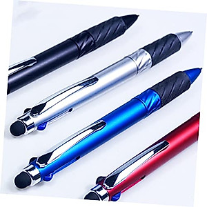 STOBOK Conference Pens 8 Pcs 1 Set Multifunction Stylus Touch Stationery Touch Stylus Pen Pens Multicolor Ballpoint Pens Black Smart Phone Stylus Pen Meeting Pens Ball 3-Color Ball Pens