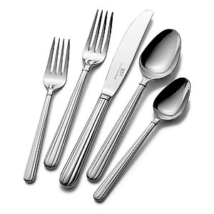 Mikasa Italian Countryside 20-Piece Stainless Steel Flatware Set, Service for 4
