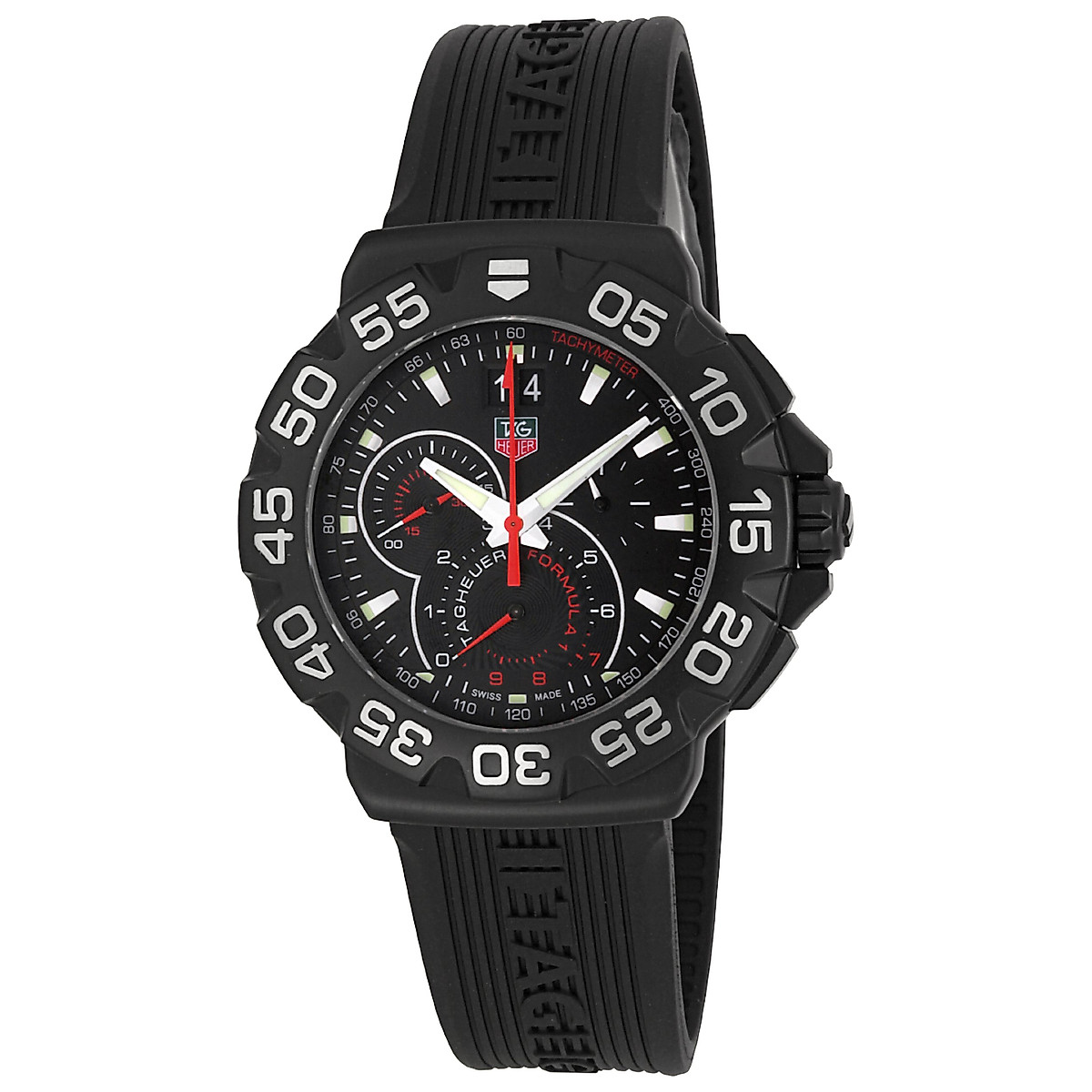 TAG Heuer Men's CAH1012FT6026 Formula 1 Grande Date Chronograph Watch