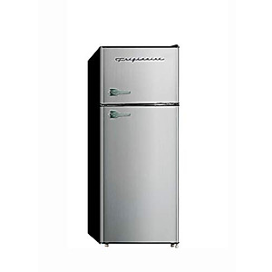Frigidaire EFR751, 2 Door Apartment Size Refrigerator with Freezer, 7.5 cu ft, Platinum Series, Stainless Steel