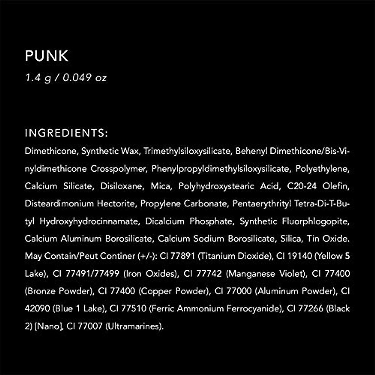 HAUS LABORATORIES by Lady Gaga: EYE-DENTIFY GEL PENCIL EYELINER, Punk