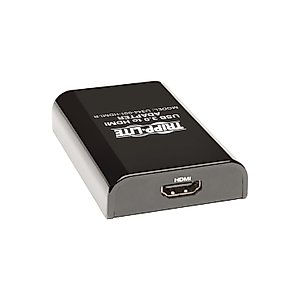 Tripp Lite USB 3.0 SuperSpeed to HDMI Dual Monitor External Video Graphics Card Adapter 512 MB SDRAM - 2048x1152,1080p(U344-001-HDMI-R)