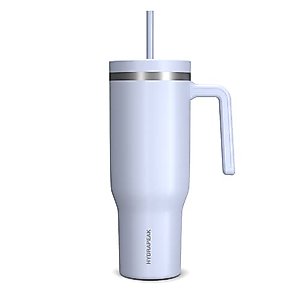 Hydrapeak Voyager 40 oz Tumbler With Handle and Straw Lid, Tumbler, 40 Oz Tumbler Handle, Tumbler Lid Straw, Tumblers, 40oz Tumbler With Handle (Iceberg)