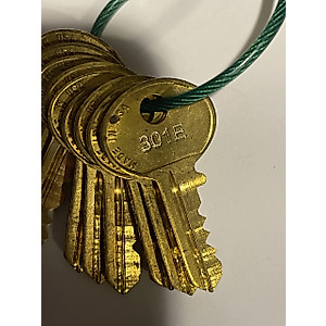 HON 301E Replacement Keys: 2 Keys