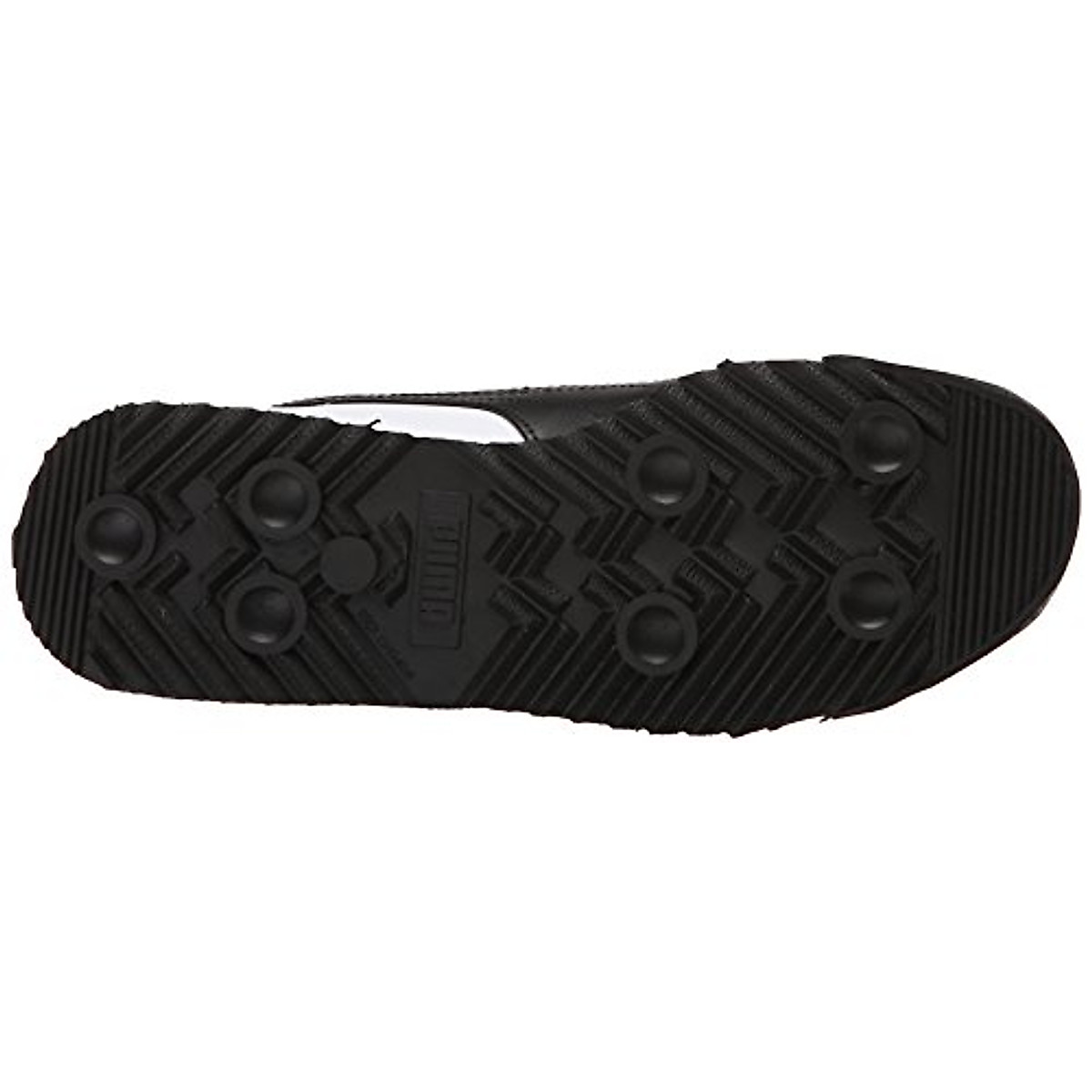 PUMA Men's ROMA BASIC Sneaker, white-black, 13