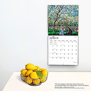 Claude Monet | 2023 12 x 24 Inch Monthly Square Wall Calendar | Foil Stamped Cover | BrownTrout | Impressionism Artist Paintings