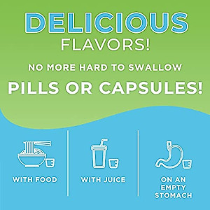 Multivitamin for Kids USDA Organic | Sugar Free Kids Multivitamin | Liquid Vitamins for Kids | Immune Support Supplement | Cognitive Health & Overall Wellness | Vegan | 14-0.5 Fl Oz Pouches