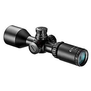 BARSKA 3-9x42 Contour Riflescope IR Mil-Dot Riflescope , Black
