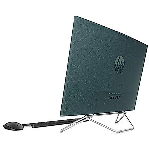 HP 2023 All-in-One AIO Desktop 23.8" FHD IPS Touch 10-Core Intel Core i5-1235U Iris Xe Graphics 64GB DDR4 2TB SSD WiFi AX RJ45 HDMI Webcam Wireless Mouse KB Starry Forest Windows 11 Pro w/RE USB