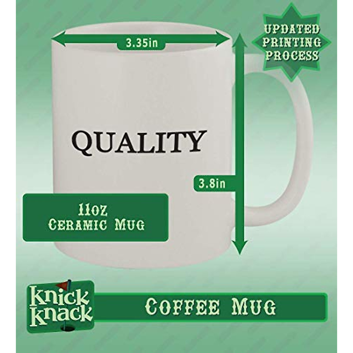 Knick Knack Gifts Of Course I'm Right! I'm A Drina! - 11oz Ceramic White Coffee Mug Cup, White