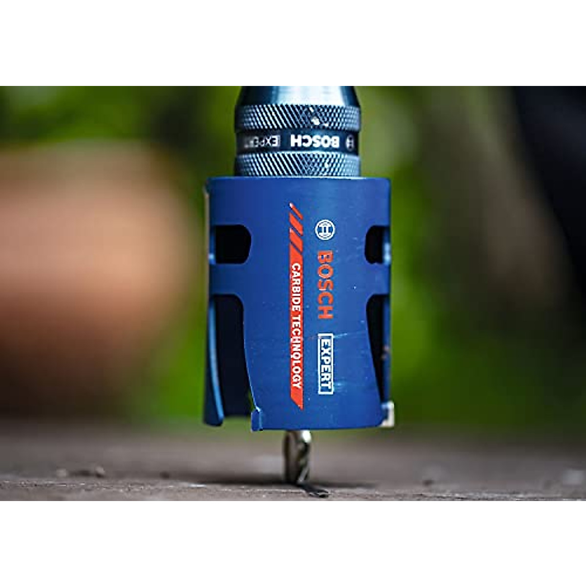 Bosch Professional 1x Expert Construction Material Hole Saw (for Softwood, Ø 68 mm, Accessories Rotary Impact Drill)