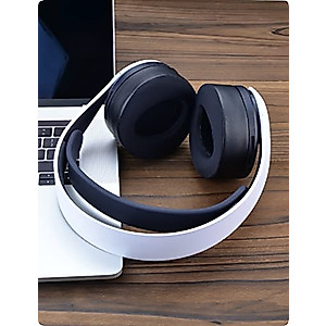 PS5 Cooling Gel Ear Pads - defean Replacement Ear Cushion Cover Cushion Compatible with Sony ps5 Wireless Headphone, Pulse 3D Wireless Headset, Vsilky Cool Fabric, High-Density Noise Cancelling Foam