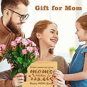 Mom Gifts for Mothers Day,Engraved Bamboo Cutting Board Personalized Presents for Mom from Daughters or Son for Birthday Christmas