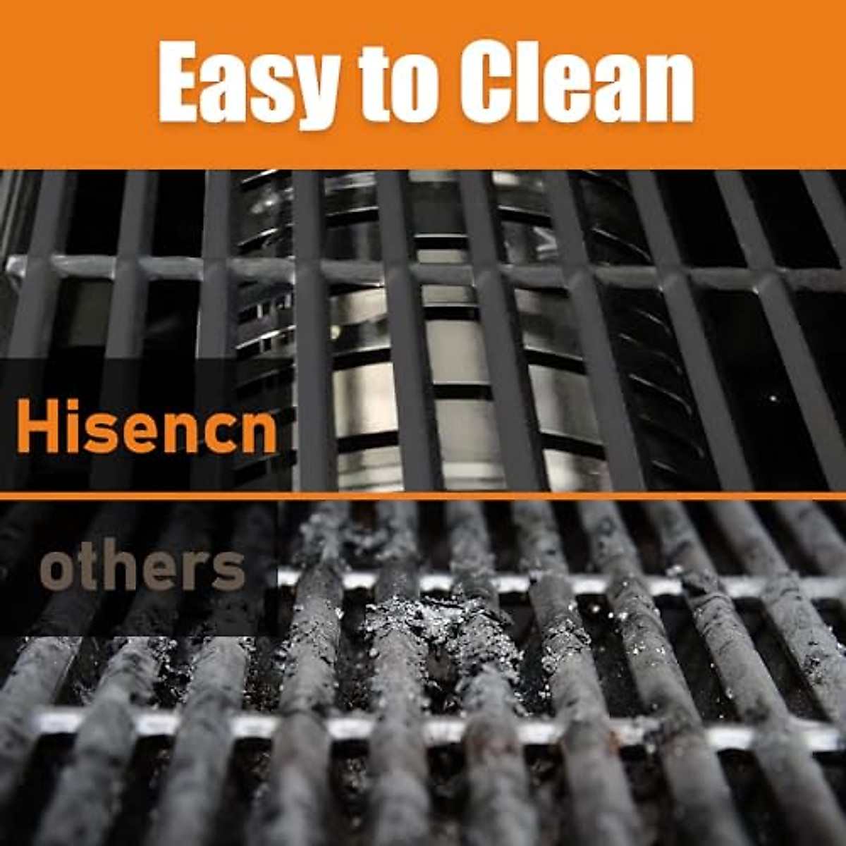 Grill Grates 18 Inch for Charbroil Performance 463376519 463376319 463375619 463376419, Grill Grates Replacement for Char-Broil 466347019 463375719 463332719 463377319, G470-0003-W1 G470-0002-W1