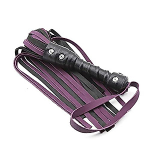 N/A Horse Riding Leather Whip, Equestrian Accessories, Horse Training Equipment, Small Whip